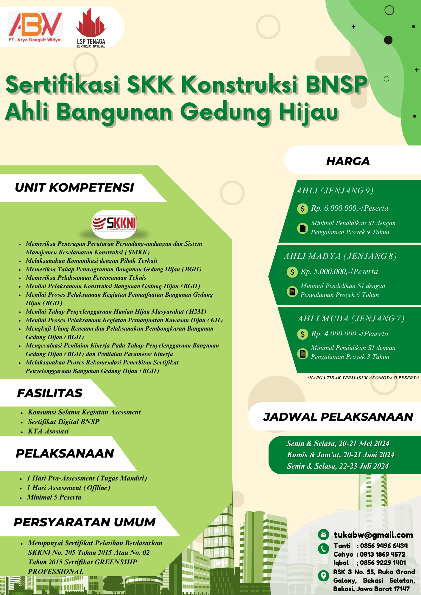 BROSUR TUK ARYA BANGKIT WIDYA – PT. Arya Bangkit Widya